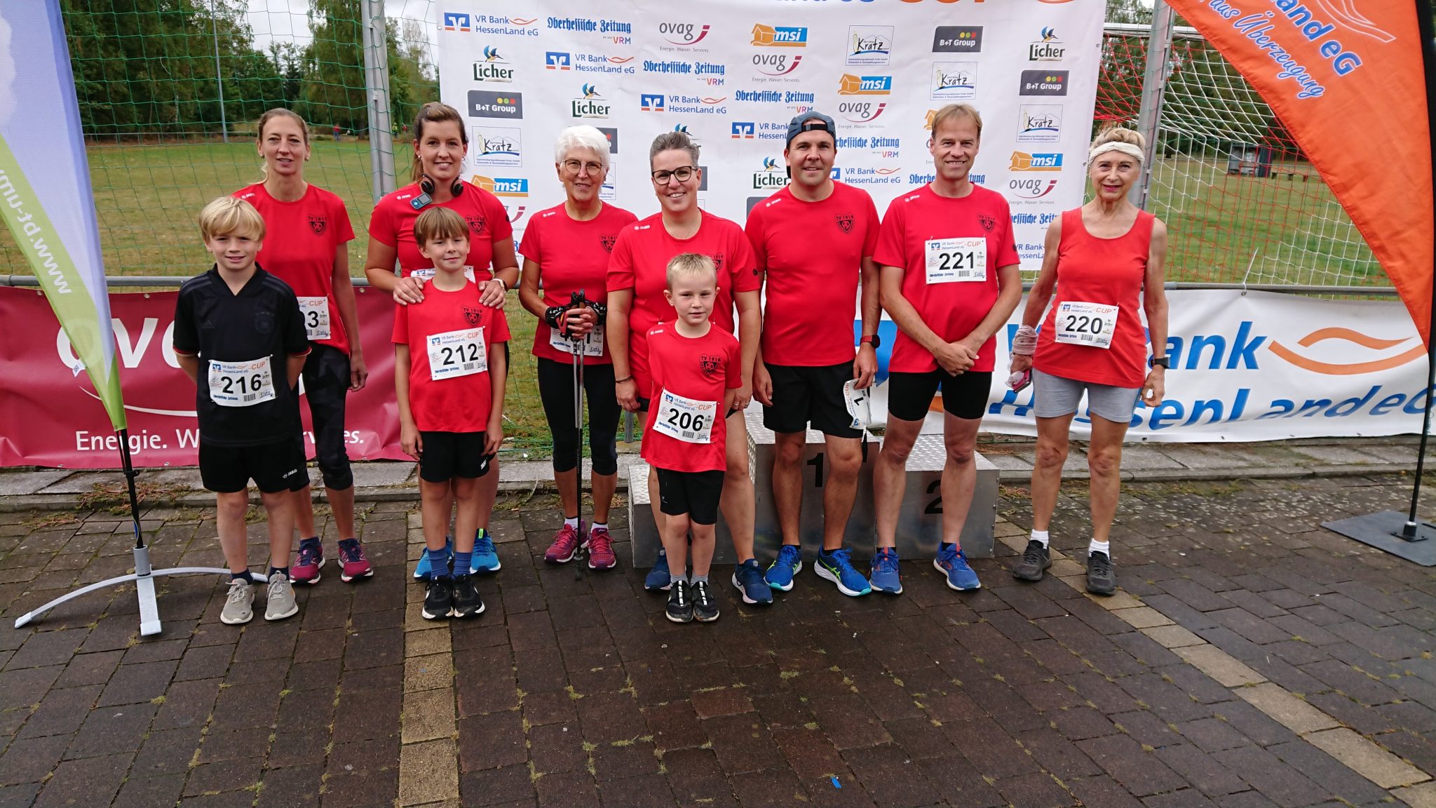 11 Teilnehmer*innen vom TV Brauerschwend starten beim Antriftlauf in ...